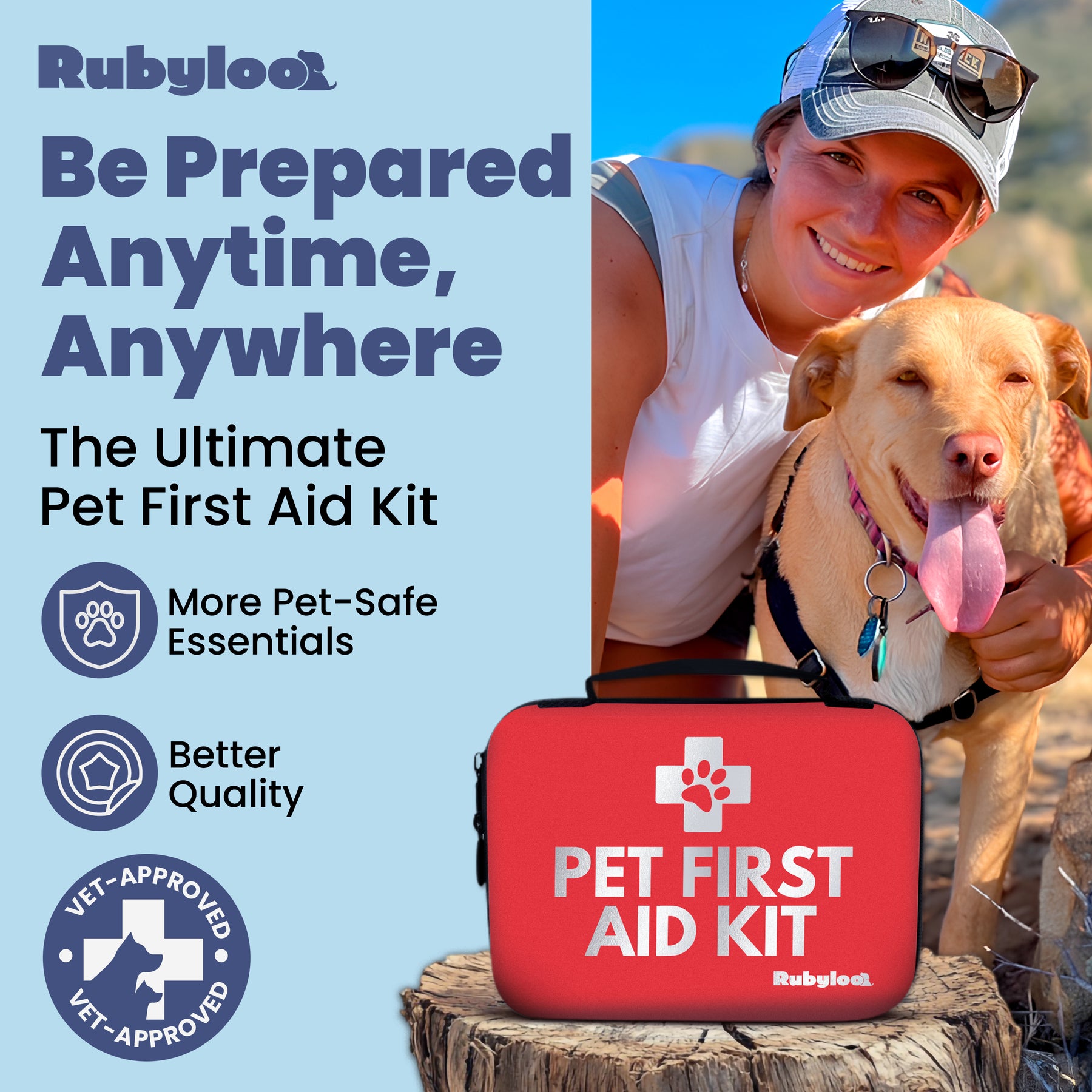 Pet First Aid Kit for Dogs & Cats: Be Prepared for Emergencies with Vet ...